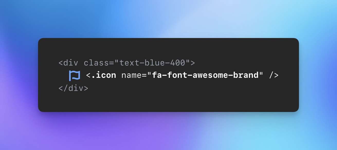 Use Font Awesome icons in Phoenix with Tailwind 4 👋 Andrew Timberlake
